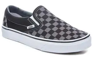 VANS Checkerboard Slip-on Sneakers - Black