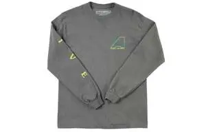 TRAVIS SCOTT Cactus Jack Astroworld Printing Swea Long T-shirts - Grey
