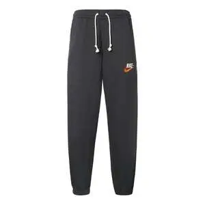 Nike Trend Capsule Series Sports Breathable Training Casual Bundle Feet Long Pants Black - Default Color