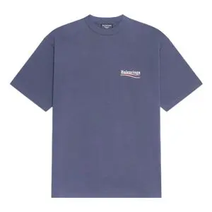 Balenciaga Political Campaign T-shirt Large Fit - Dark Grey