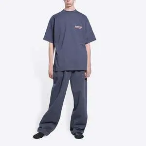 Balenciaga Political Campaign T-shirt Large Fit - Dark Grey