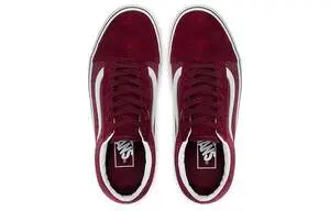 VANS Old Skool Platform Sneakers - Dark Red