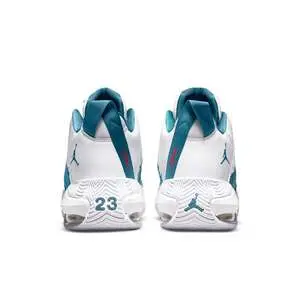 JORDAN Stay Loyal High Top Sneakers - White/blue