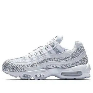 Nike Max 95 'just Do It' Athletic Sneakers - White/black