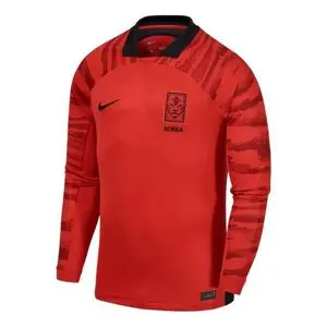 Nike 22-23 Long Sleeve Home Stadium Jersey 'south Korea - Red/multi-color