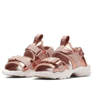 Nike Canyon Sandal Metallic Rose Bronze - Red/red