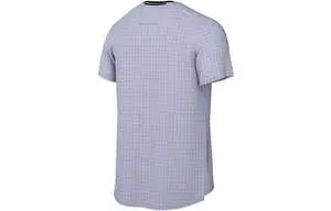 Nike Short Sleeve Crewneck T-shirt With Plaid Detail