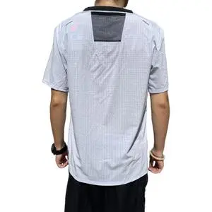 Nike Short Sleeve Crewneck T-shirt With Plaid Detail