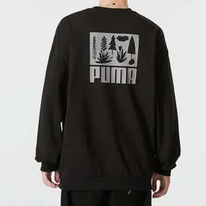 PUMA Logo Crew Neck Sweatshirt