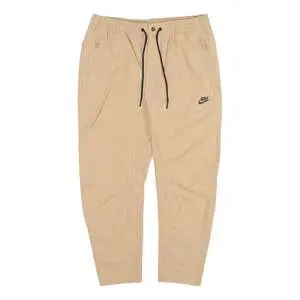 Nike Small Logo Pattern Woven Athleisure Casual Sports Long Pants