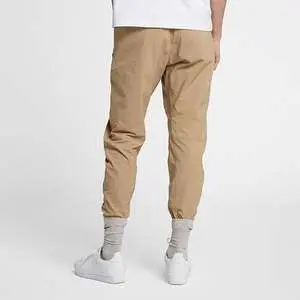Nike Small Logo Pattern Woven Athleisure Casual Sports Long Pants