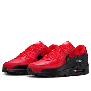 Nike Max 90 "speed Red" Sneakers - Speed Red/white/wolf Grey