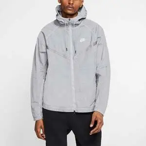 Nike Windrunner Hooded Jacket - Wolf Gray