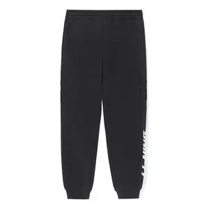 LI-NING Graphic Sweatpants 'black White - Black/white