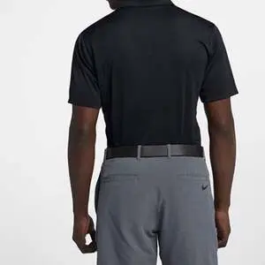 Nike Dry Victory Casual Sports Short Sleeve Polo Shirt - Black