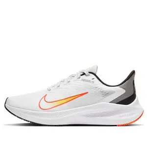 Nike Zoom Winflo 7 Athletic Sneakers - White/orange/black