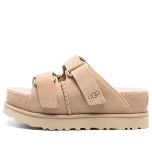 UGG Goldenstar Hi Slide Sandals - Beige