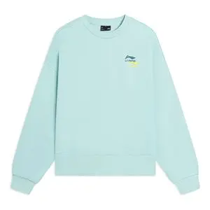 LI-NING Embroidered Logo Sweatshirt - Mint Green