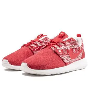 Nike Roshe One 'christmas Sweater' Low Top Sneakers - Red/white