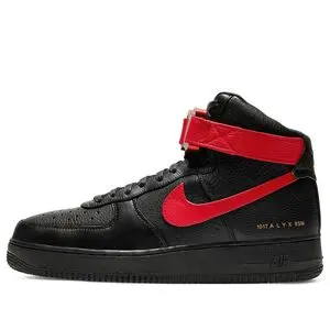 Nike 1017 Alyx 9sm X Force 1 High 'bred - Black/red