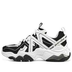 Sketchers D'lites 3.0 Air Sneakers - Black/white