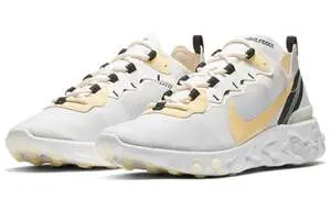 Nike React Element 55 Sneakers - White/yellow