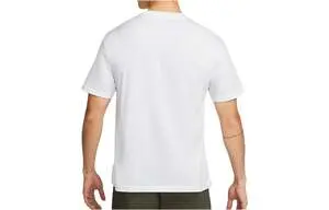 Nike Funny Cactus Flower Pattern Printing Short Sleeve White T-shirt