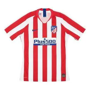 Nike 2019-2020 Atletico Madrid Home Player Issue Jersey - Red/white