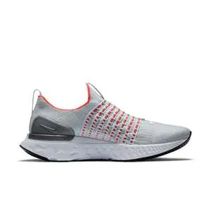 Nike React Phantom Run Flyknit 2 Sneakers - Grey/red