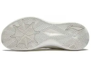 LI-NING High-top Athletic Sneakers - White/silver