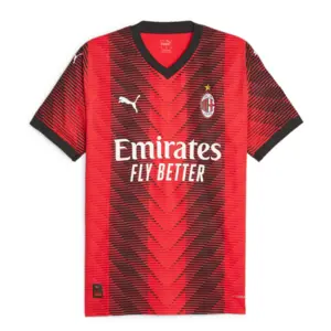 PUMA Ac Milan 23/24 Authentic Home Jersey - Red/black