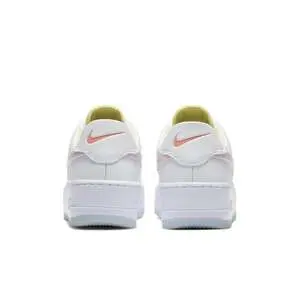 Nike Force 1 Sage Low Platform Sneakers - White/pink