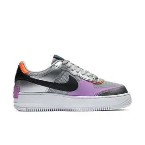 Nike Force 1 Shadow "metallic Silver - Silverblue