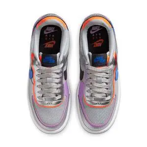 Nike Force 1 Shadow "metallic Silver - Silverblue