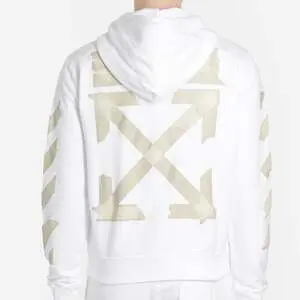 Off-White Ss20 Arrows Sketch Logo Zip Hoodie