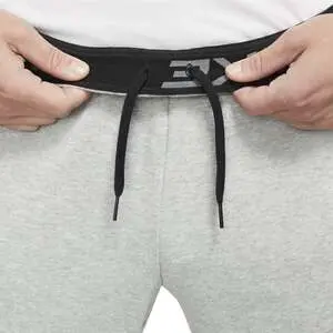 Nike Dri-fit Solid Color Casual Training Sports Pants/trousers/joggers Gray - Grey