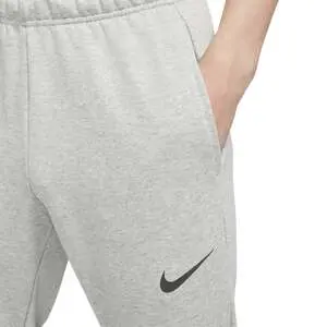 Nike Dri-fit Solid Color Casual Training Sports Pants/trousers/joggers Gray - Grey