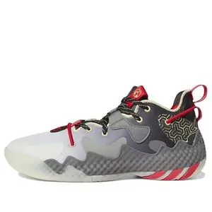 Adidas Harden Volume 6 Basketball Shoes - White/grey/red
