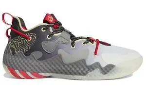 Adidas Harden Volume 6 Basketball Shoes - White/grey/red