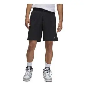 JORDAN Air Essential Fleece Shorts - Black