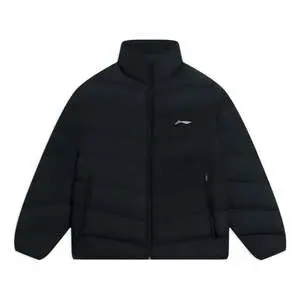 LI-NING Essential Logo Down Jacket - Black