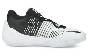 PUMA Fusion Nitro Basketball Sneakers - White/black