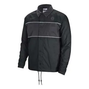 Nike Brooklyn Nets Coach Jacket 'black