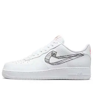 Nike Force 1 '07 '3d Swoosh' Sneakers - White/black