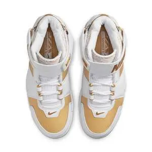 Nike Zoom Lebron 2 Retro 'maccabi' 2022 High Top Sneakers - White/gold