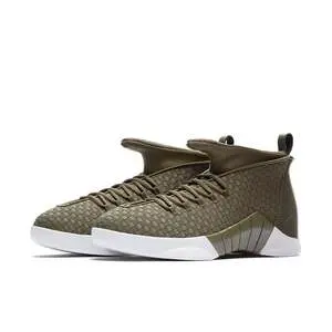 JORDAN Air 15 Retro X Psny Sneakers - Medium Olive/medium Olive-sail