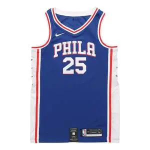 Nike Philadelphia 76ers Ben Simmons Retro Basketball Jersey - Blue