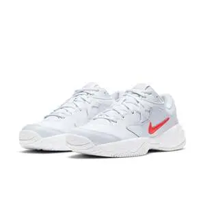Nike Court Lite 2 Low Top Sneakers - White/red