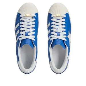 Adidas X A Bathing Ape Superstar Vintage 'blue White