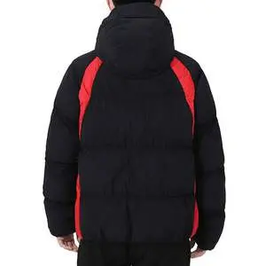 JORDAN Contrasting Color Puffer Jacket